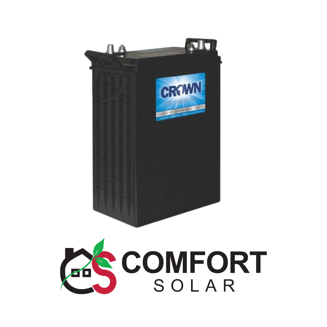 Crown AGM Batteries 5AH to 200AH - Comfort Solar