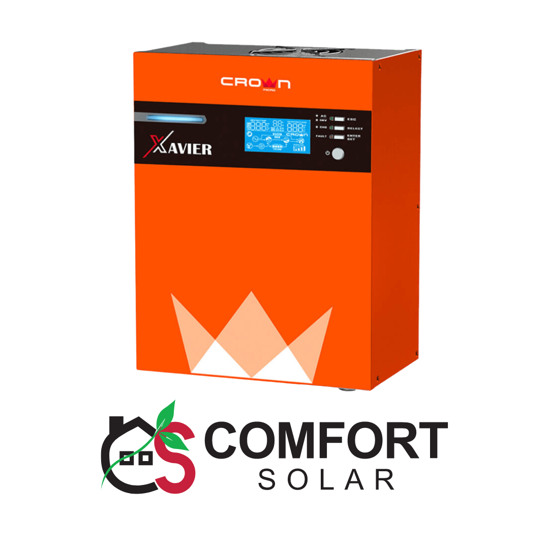 Crown Xavier 2400VA-1600W Simulated Sine Wave - Comfort Solar