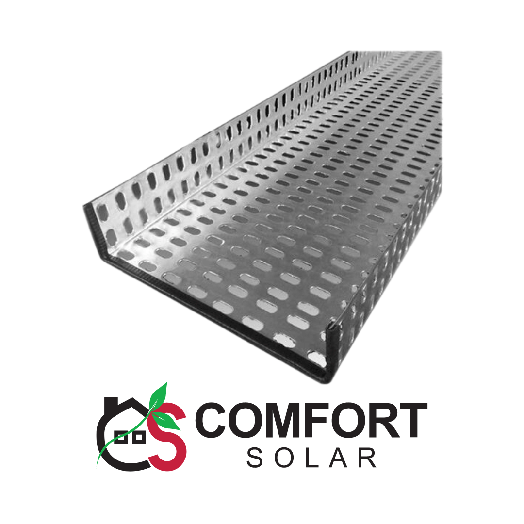 Hot Dip Galvanised Iron Cable Tray - Comfort Solar
