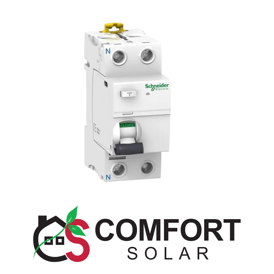 Schneider Acti 9 iID K - residual current circuit breaker - 2P - 63A - 30mA - type AC - Comfort ...