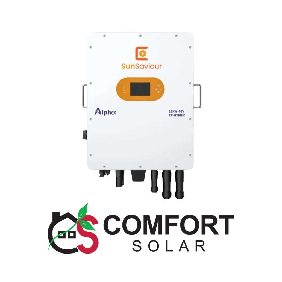 SunSaviour Alpha 12kW IP65 Hybrid Solar Inverter - Comfort Solar